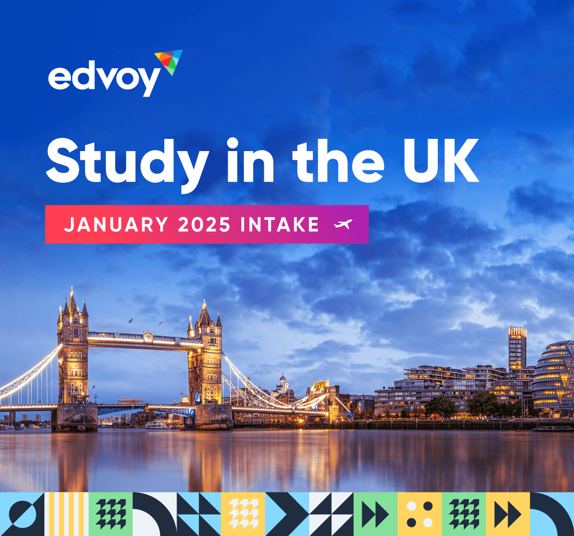 Study in the UK with Edvoy